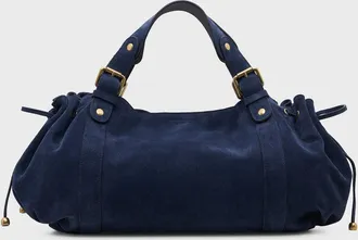Gerard Darel Sac &agrave; main en cuir velours - 24H