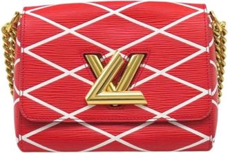 Louis Vuitton Malletage Twist Pre-owned - Femme - Pre-owned - Rouge - Taille: ONE Size