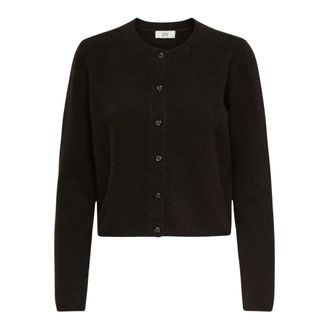 Jacqueline de Yong Jacqueline de Yong - Cardigan Manches Longues Chloe - Femme - Pulls - Brun - Taille: 44 FR