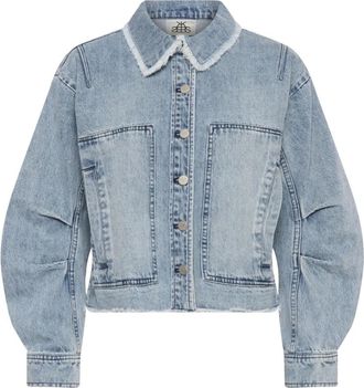 Karen by Simonsen Femme, Vestes, Bleu, Taille: 36 FR Denim Vestes