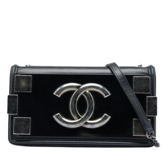 Chanel Sac bandouli&egrave;re vintage Pre-owned - Femme - Pre-owned - Noir - Taille: ONE Size
