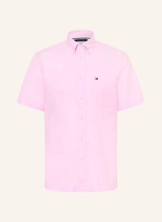 Tommy Hilfiger Kurzarm-Hemd Regular Fit rosa