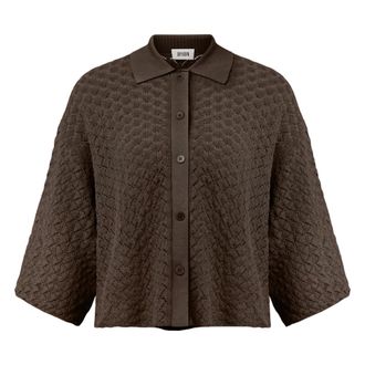Drykorn Damen, Blusen & Hemden, Braun, MGr&ouml;&szlig;e