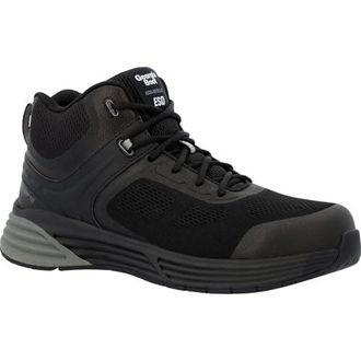 Georgia Boot Homme Durablend Sport Composite Toe Athletic Hi-Top Botte de s&eacute;curit&eacute;, Noir, 7