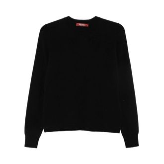 Max Mara Feinstrickpullover - - Knitwear - Damen - Schwarzk - M