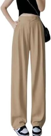 Generic Libertyzeay Pantalon ample pour femme - Tiroirs amples d&eacute;contract&eacute;s - Pantalon large - Pantalon de plage - Tiroirs d&eacute;contract&eacute;s pour femme, kaki, XXL