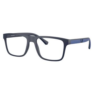 Emporio Armani Ea4115V Monture Rectangulaire - unisex - Accessoires - Bleu - Taille: 54 MM