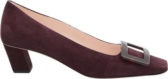 Roger Vivier Femme, Chaussures, Rouge, Taille: 36 EU Belle Vivier Escarpins