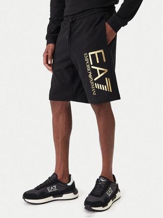Emporio Armani Sportshorts 7M001414 AF22266 MC004 Schwarz Regular Fit