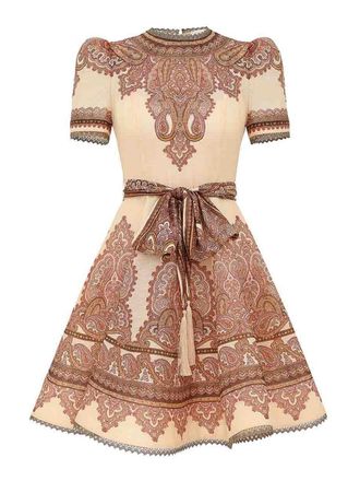 Zimmermann Kurzes Kleid - Nude