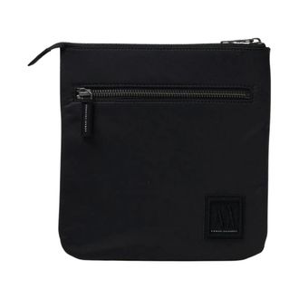 A|X Armani Exchange Homme, Sacs, Noir, Taille: ONE Size Pochette Tiss&eacute;e