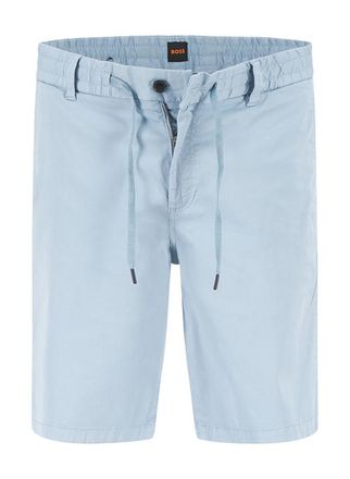 Boss Orange by Hugo Boss BOSS Orange Herren Shorts blau Baumwoll-Stretch