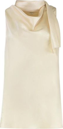 Vince Femme, Tops, Beige, Taille: 40 FR Hauts