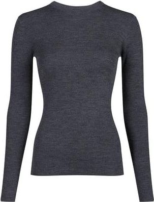Tibi Pull droit col rond d&eacute;coupes dos en laine