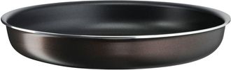T-fal Ingenio L1500402 Bratpfanne, 24 cm, Antihaftbeschichtung, stapelbar, spülmaschinengeeignet, Easy Plus L1500402, Schwarz