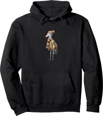 jz.birds Schuhschnabel Vogelfreund Cozy Singvogel Biologe Vogel Pullover Hoodie