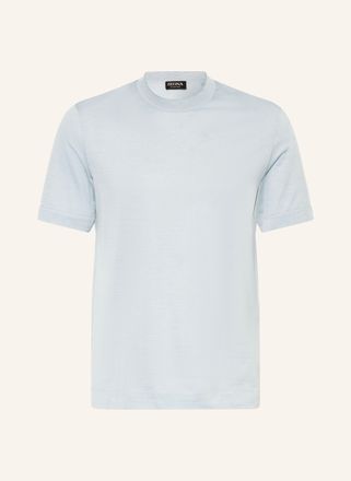 Ermenegildo Zegna Zegna T-Shirt Mit Seide blau