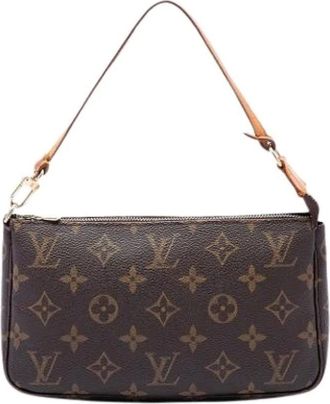 Louis Vuitton Pre-owned Pochette Accessoires - Femme - Pre-owned - Brun - Taille: ONE Size