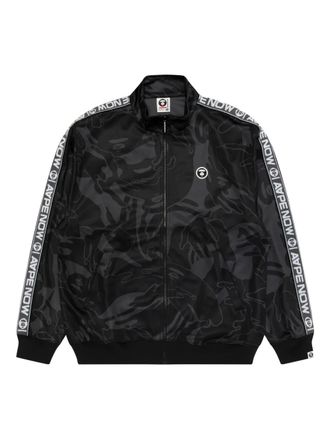 Aape By A Bathing Ape veste bomber à plaque logo - Noir