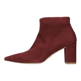 Stuart Weitzman Femme, Chaussures, Rouge, Taille: 37 1/2 EU Heeled Bottes