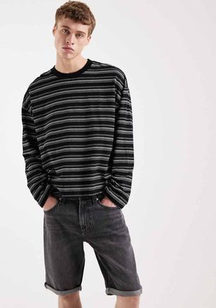 Tommy Jeans Ronnie - Jeansshorts in Schwarz