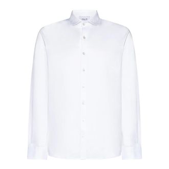 D4.0 Baumwollstrick-Shirt - - Shirts - Herren - Wei&szlig; - XL
