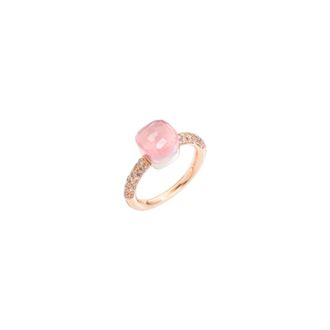 POMELLATO Petit Nudo Ring - - Accessories - Damen - Rosa - 51 MM