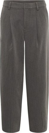 Kaffe Pantalon court Kamerle - Femme - Pantalons - Gris - Taille: 42 FR
