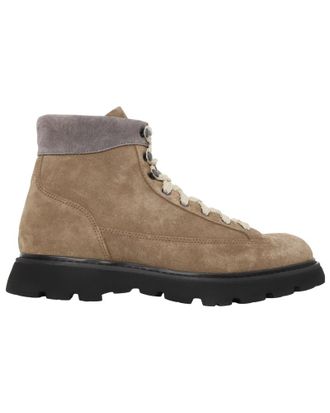 Doucal's Derby Ankle Boots Stiefel aus weichem Wildleder in