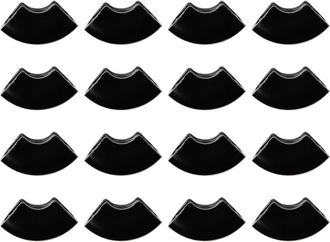 SOLUSTRE 24 St&uuml;ck Tischbeinschutz U-Form Aus Elastischem Gummi rutschfest Schadstofffrei Ger&auml;uschd&auml;mpfend M&ouml;belgleiter F&uuml;r Haarnadel Tischbeine Bodenschutz F&uuml;r