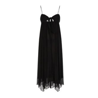 Twinset Femme, Robes, Noir, Taille: 40 FR Long Dress