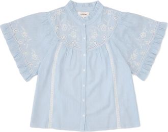 Xirena Blouse Ma&eacute; Coton Xirena