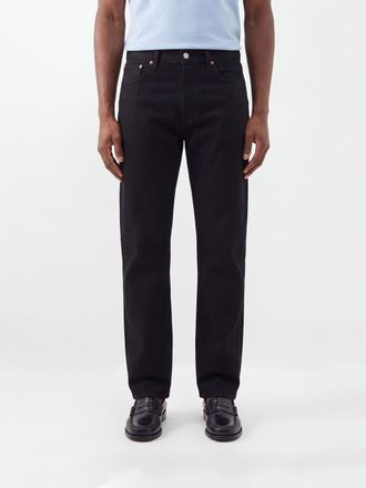 Levi's 501 Straight-Leg Jeans aus Baumwolldenim mit mittlerer Leibh&ouml;he