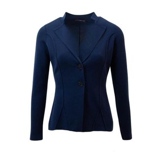 High Marineblauer Strick-Cardigan - - Jackets - Damen - Blau - S
