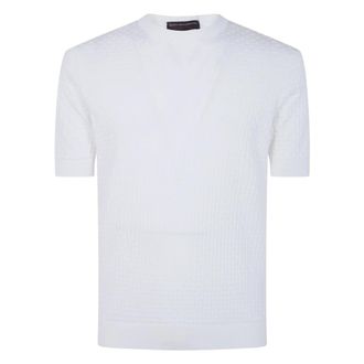 FILIPPO DE LAURENTIIS Round-Neck Strickwaren - - Knitwear - Herren - Wei&szlig; - 2XL