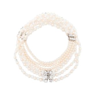 Alessandra Rich Necklaces - - Accessories - Damen - Wei&szlig; - ONE SIZE