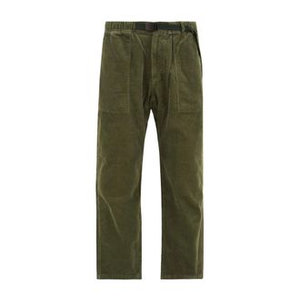 Gramicci Corduroy Loose Tapered Ridge Pant - - Trousers - Herren - Gr&uuml;n - XL