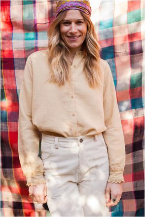 Marlot Paris Blouse Gaze de Coton Ellis - Collection Femme - Marlot Paris