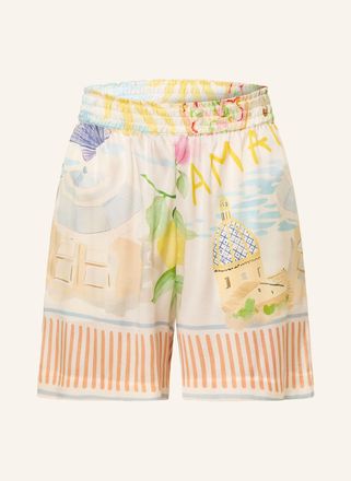 Lilienfels Lilienfels Seidenshorts weiss
