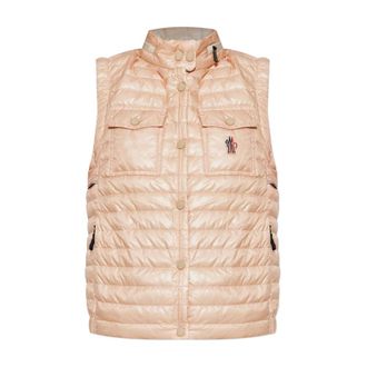Moncler Femme, Vestes, Rose, Taille: 38 FR Gumiane Down Vest