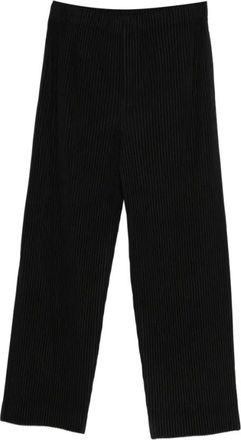 Issey Miyake Homme, Pantalons, Noir, Taille: S Pliss&egrave; Pants