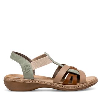 Rieker Sandalen Rieker 65918-52 Gr&uuml;n