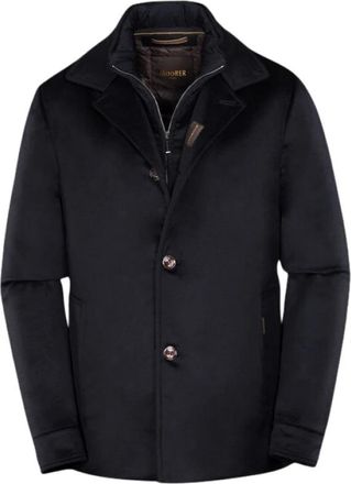 Moorer Homme, Vestes, Bleu, Taille: XL Veste Mendel-TI