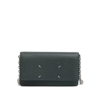 Maison Margiela Femme, Sacs, Vert, Taille: ONE Size Four Stitches Chain Wallet