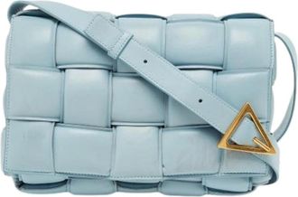 Bottega Veneta Sac bandouli&egrave;re Vintage Pre-owned - Femme - Pre-owned - Bleu - Taille: ONE Size