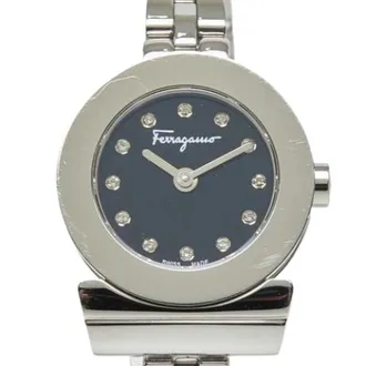 Ferragamo Montre Pre-owned - Femme - Pre-owned - Noir - Taille: ONE Size