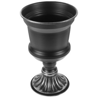 Angoily Vintage Metallblumenvase Retro Stil Eleganter Pflanzk&uuml;bel aus Eisen Kompakte Deko f&uuml;r Getrocknete Blumen und Pflanzen Vielseitiger Blumentopf f&uuml;r Wohn