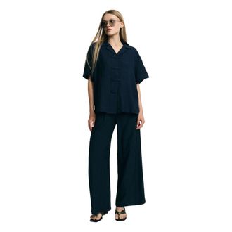 Please Femme, Pantalons, Bleu, Taille: 40 FR Pantalons