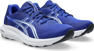 Asics Laufschuh ASICS GEL-CONTEND 10, Herren, Gr. 42,5, blau (prussian blau, neon blau), Synthetik, Schuhe Laufschuh, Topseller