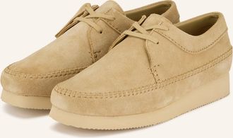 Clarks Schn&uuml;rer Weaver 2026 beige